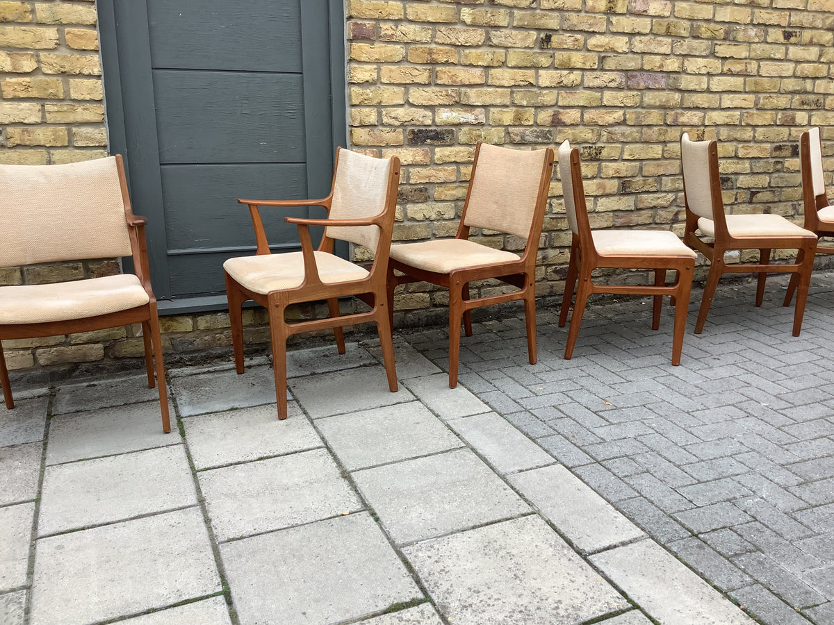 1960s D-Scan dinning chairs x8 – Bleu Furniture